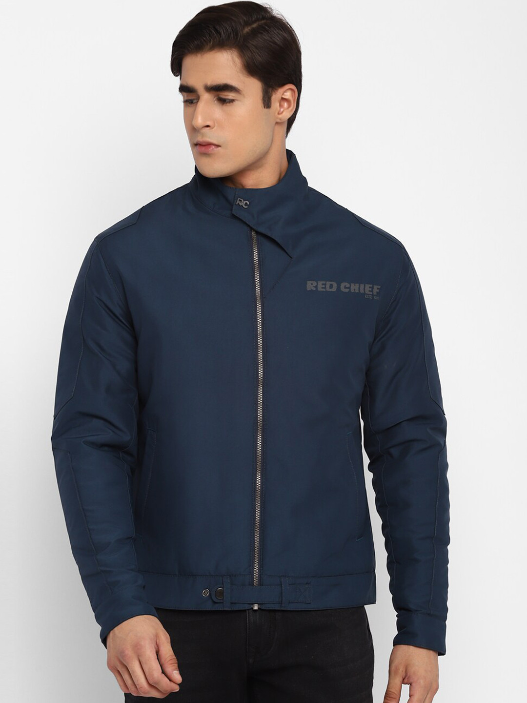 Buy Red Chief Men Teal Lightweight Padded Jacket - Jackets for Men ...