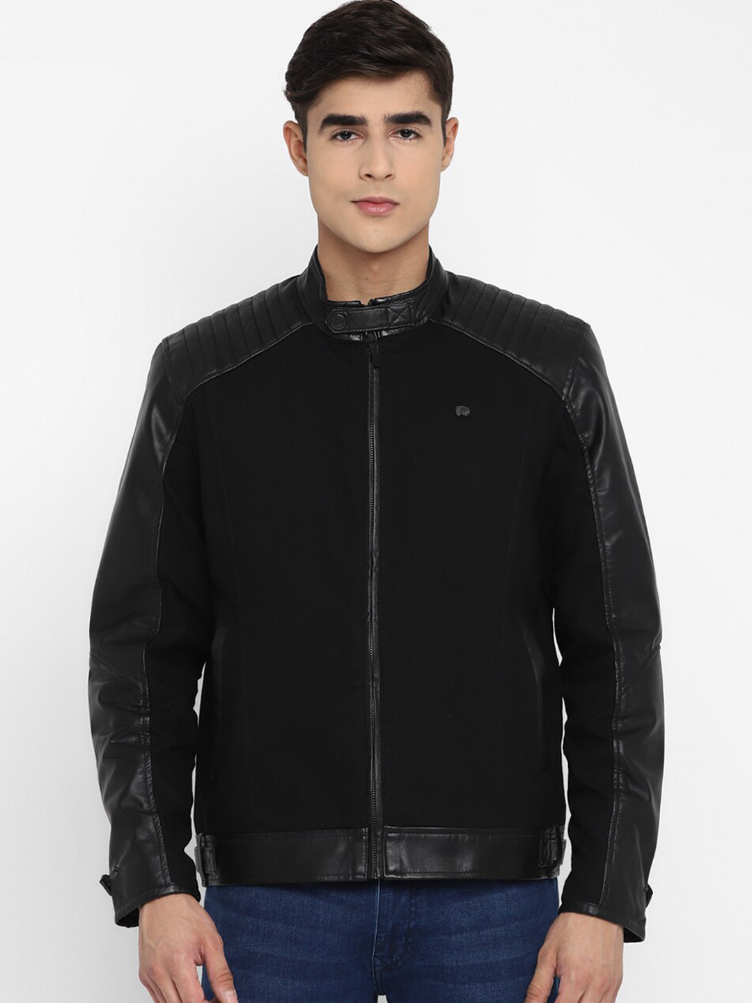 Buy Red Chief Men Black Lightweight Tailored Jacket - Jackets for Men ...