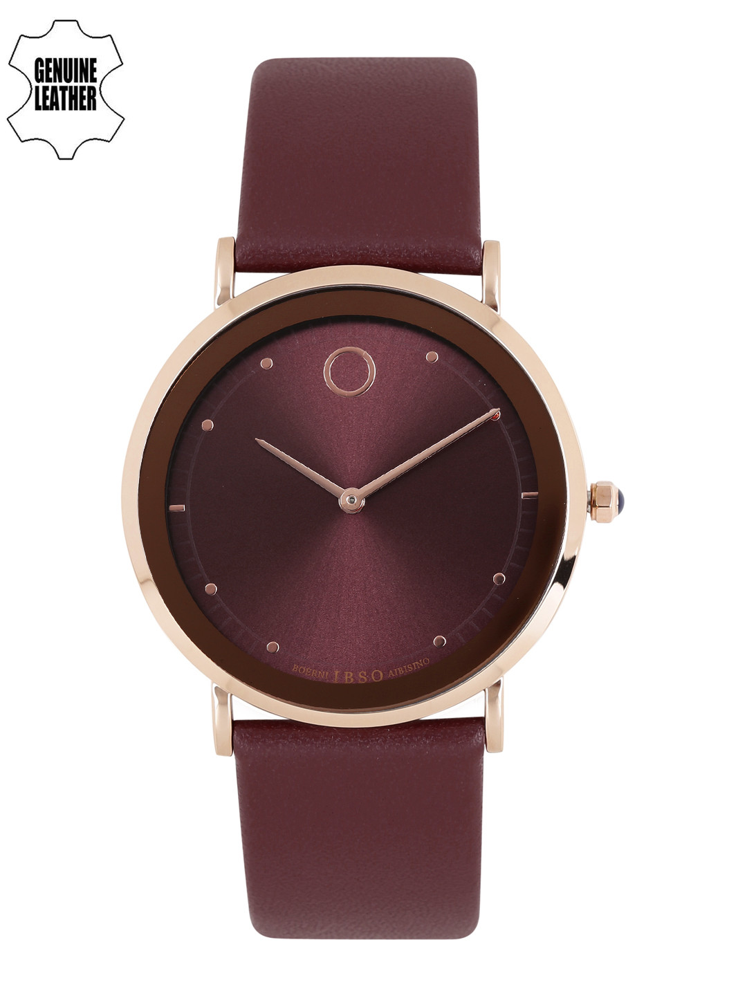 Buy IBSO Men Maroon Analogue Watch O8160GMR - Watches for Men 2099656 ...