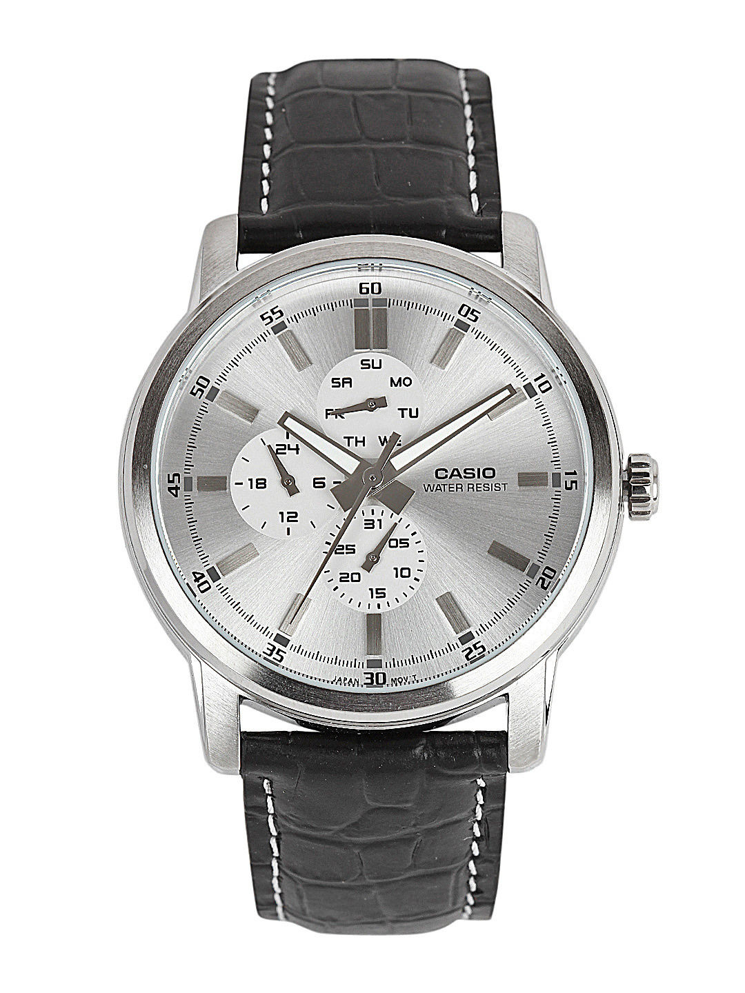 Buy CASIO ENTICER Men Silver Toned Chronograph Watch A732 - Watches for ...