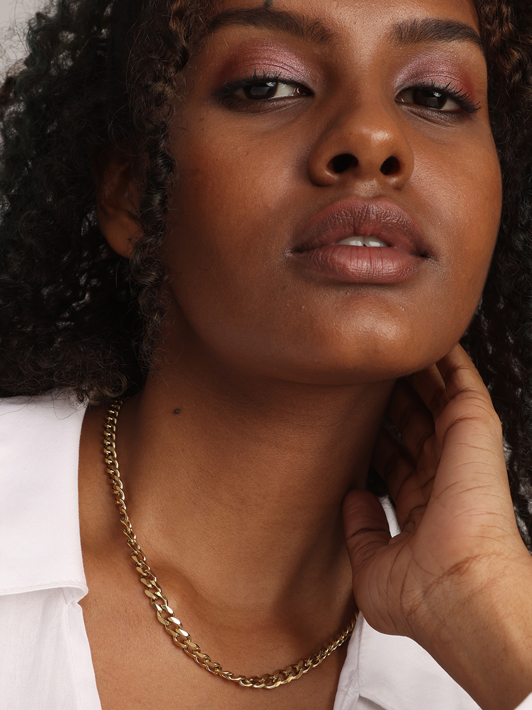 Buy PALMONAS Gold Toned Gold Plated Chain - Necklace And Chains for ...