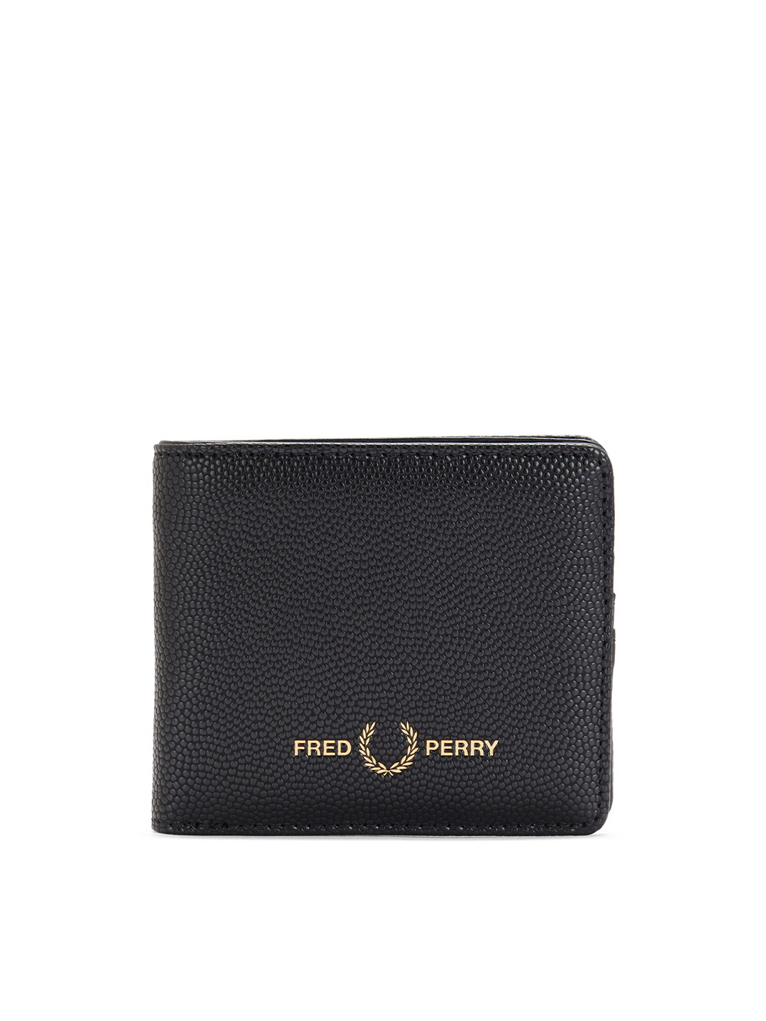 Buy Fred Perry Men Black PU Card Holder - Wallets for Men 20997374 | Myntra