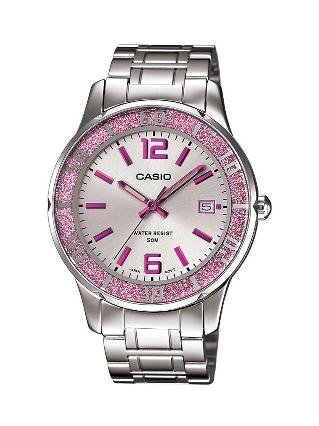 Buy Casio Enticer Lady Women Silver Analogue Watch A809 - Watches for ...