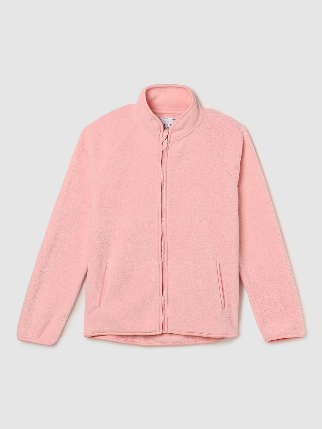 Buy Max Girls Pink Windcheater Pure Cotton Tailored Jacket - Jackets ...