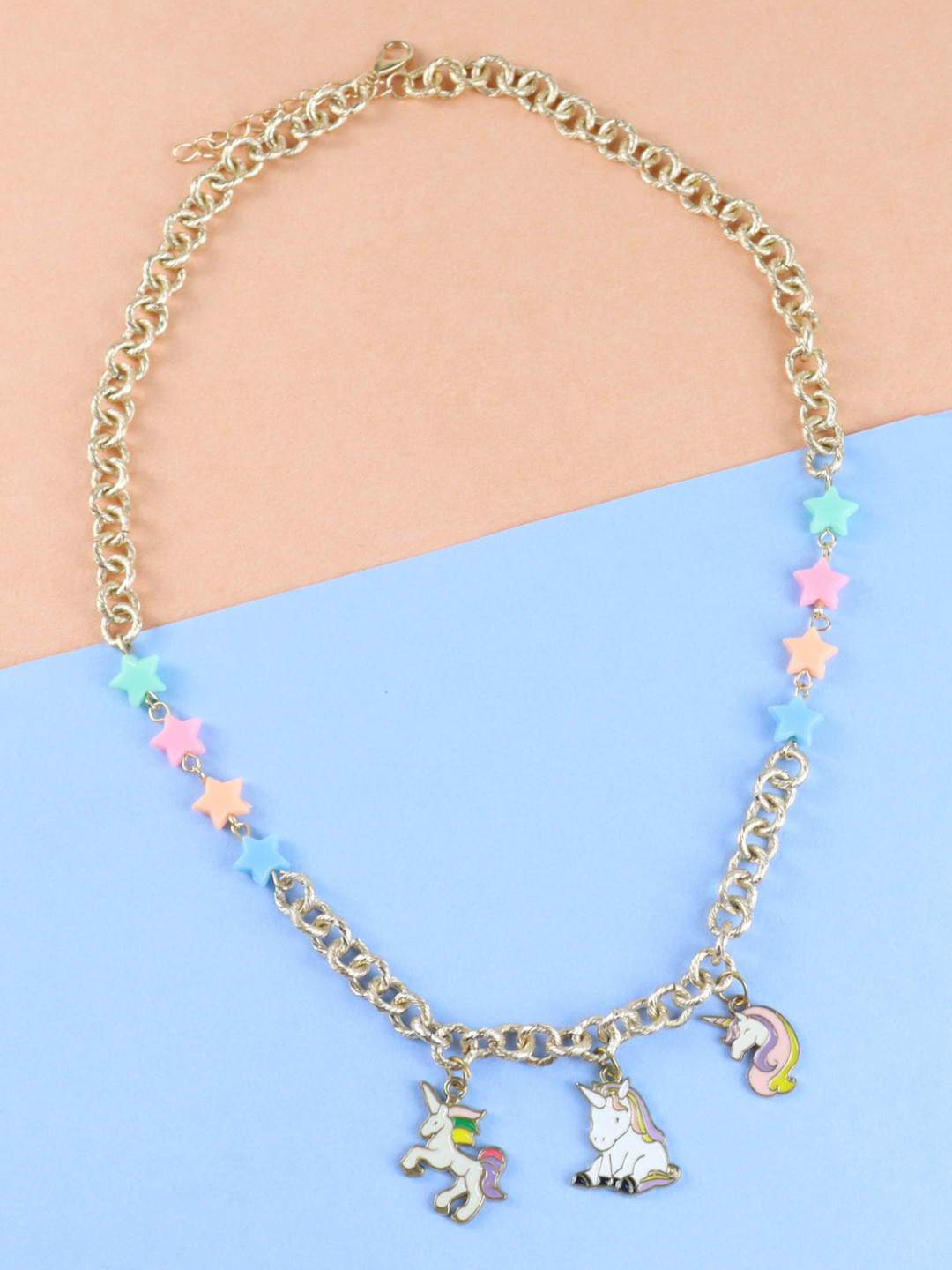 Buy Asthetika Kids Girls Gold Plated Chain - Necklace And Chains for ...