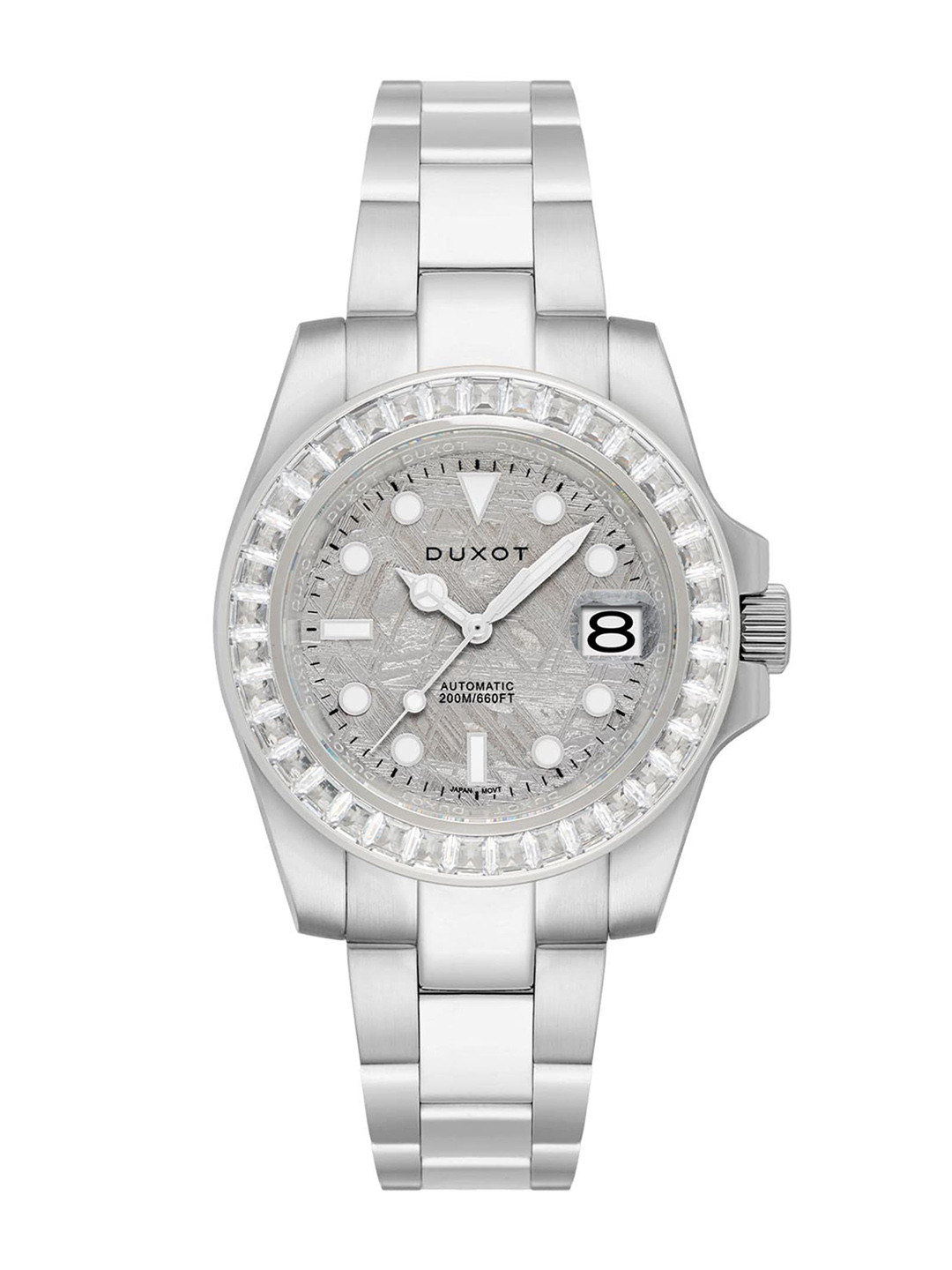 Buy DUXOT Men Brass Dial & Stainless Steel Straps Automatic Motion ...