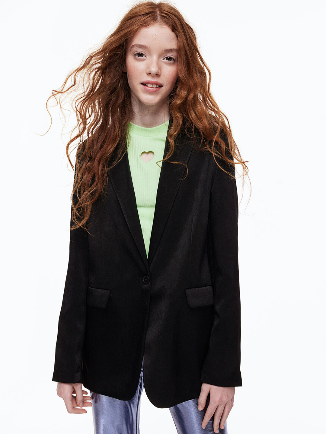 Buy H&M Girls Blazer - Blazers for Girls 21031364 | Myntra