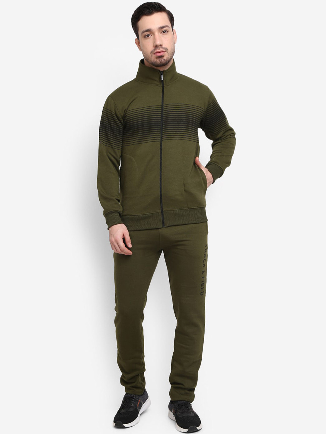 Buy V Mart Men Striped Fleece Tracksuits - Tracksuits for Men 21040956 ...