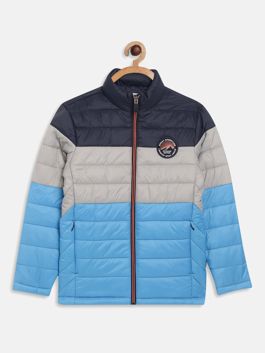 Buy Octave Boys Colourblocked Padded Jacket - Jackets for Boys 21054916 ...