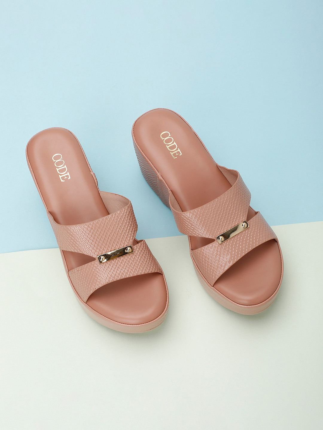 Buy CODE By Lifestyle Wedge Heels - Heels for Women 21057812 | Myntra