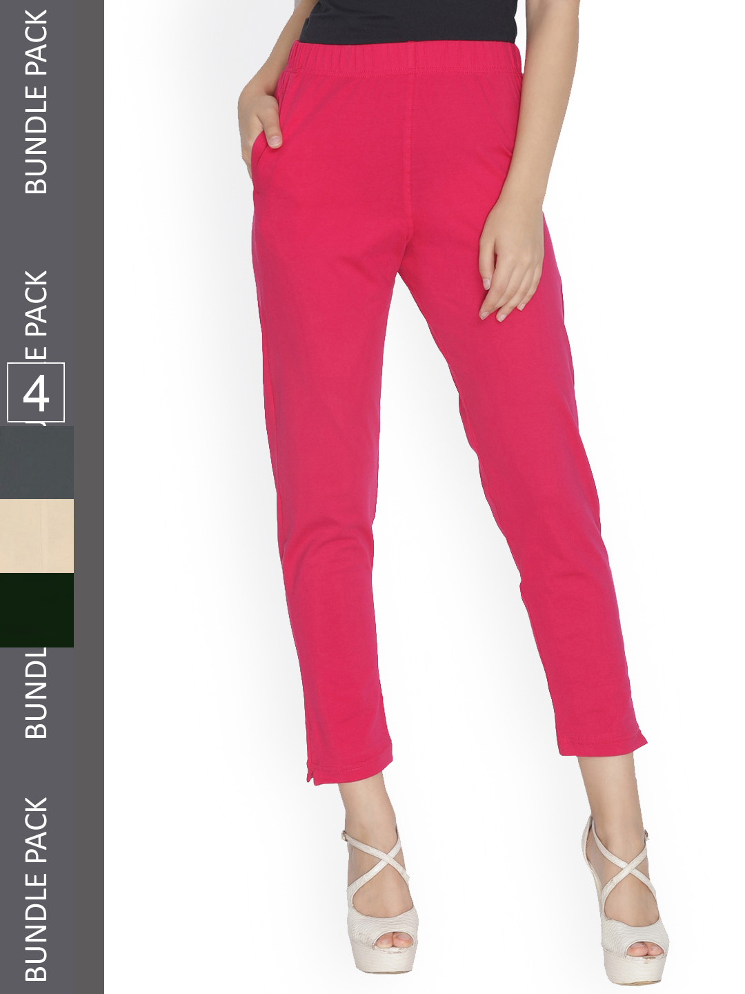 Buy LYRA Women Assorted Smart Trousers - Trousers for Women 21060418 ...