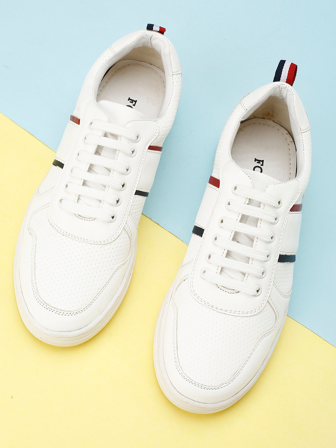 Buy Forca By Lifestyle Men White Sneakers - Casual Shoes for Men ...