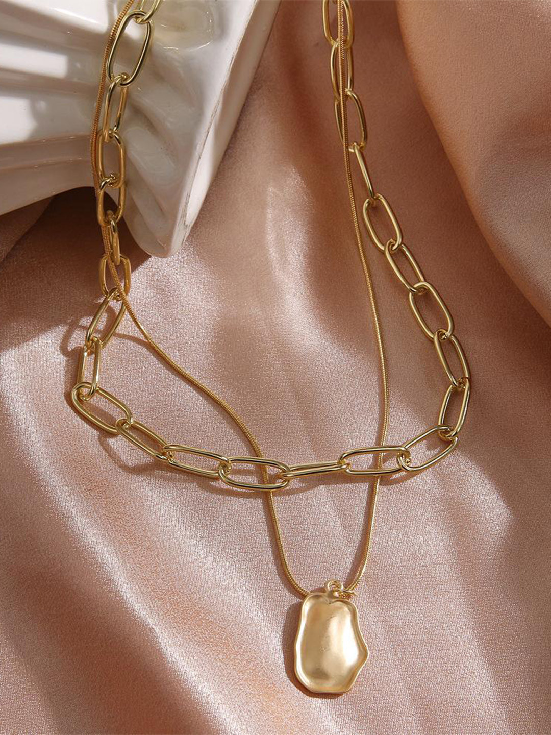 Buy The Pari Gold Plated Layered Chain - Necklace And Chains for Women ...