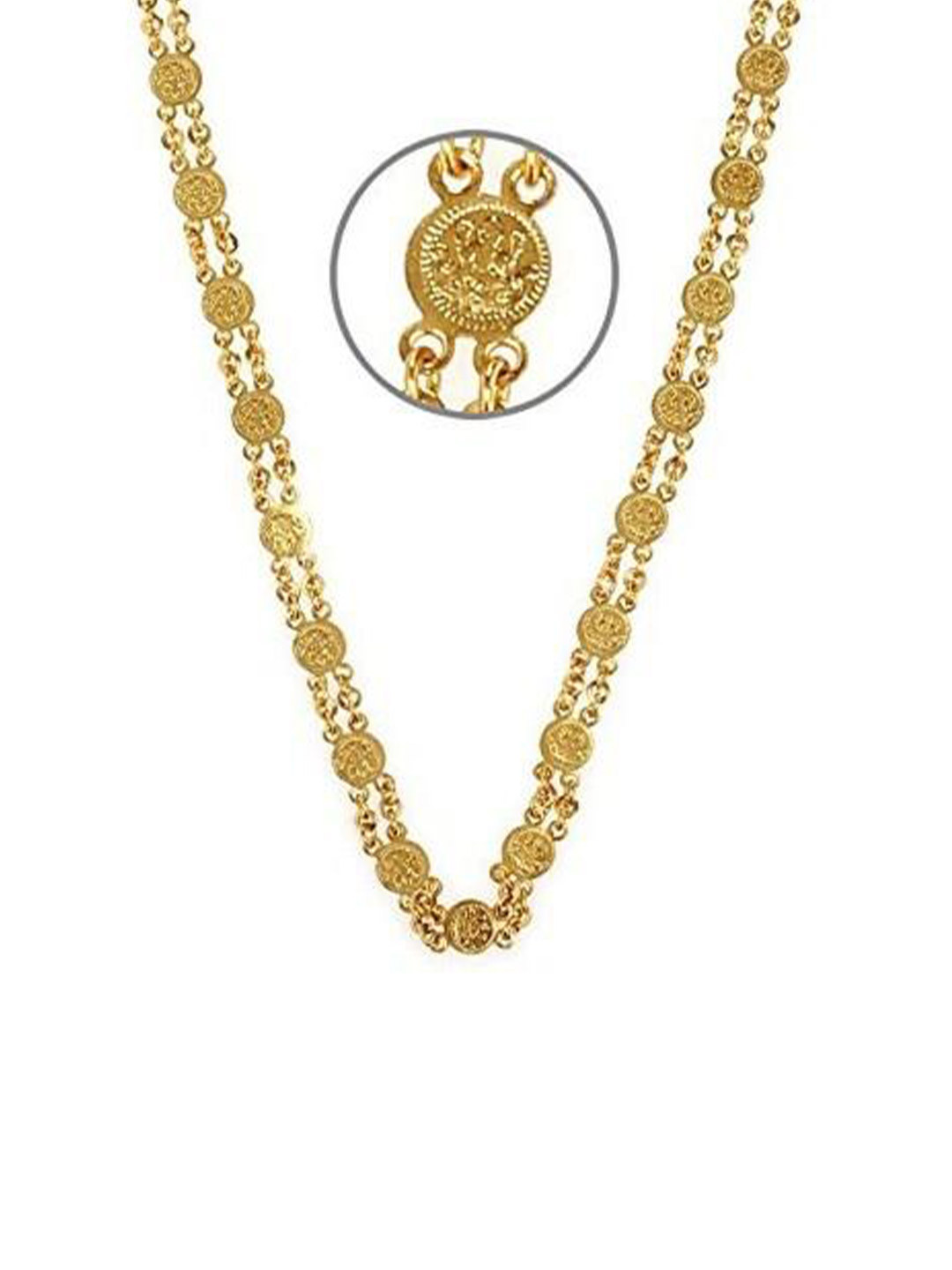 Buy The Pari Gold Plated Handcrafted Chain - Necklace And Chains for ...