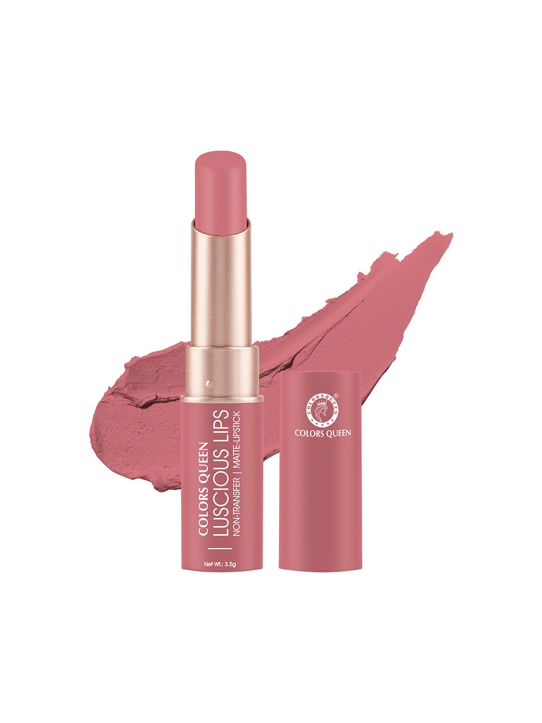 Buy Colors Queen Luscious Lips Non Transfer Matte Lipstick 3.5g ...