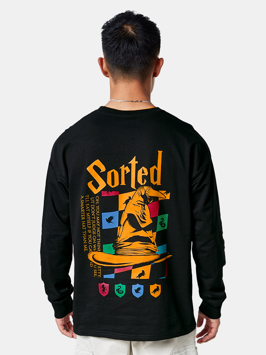 Buy The Souled Store Men Printed Oversized Pure Cotton Oversized T ...