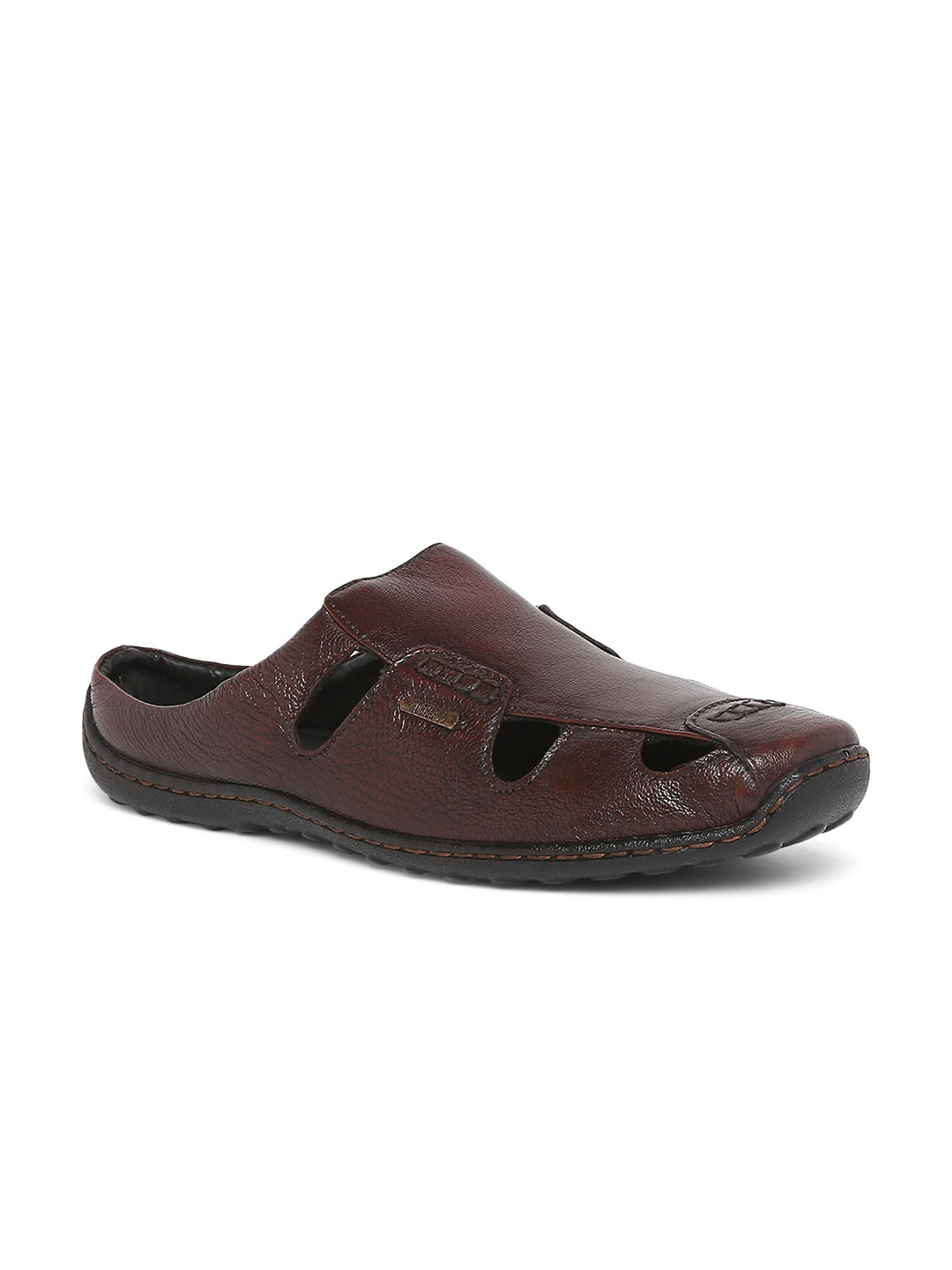 Buy Buckaroo Men Leather Slip On Fisherman Sandals - Sandals for Men ...
