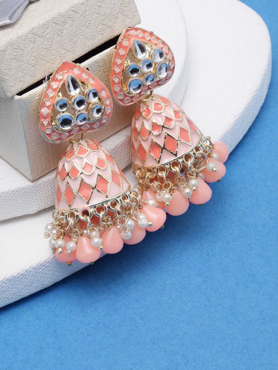 Buy DIVA WALK Gold Plated Dome Shaped Drop Earrings - Earrings for ... Buy DIVA WALK Gold Plated Dome Shaped Drop Earrings - Earrings for ...