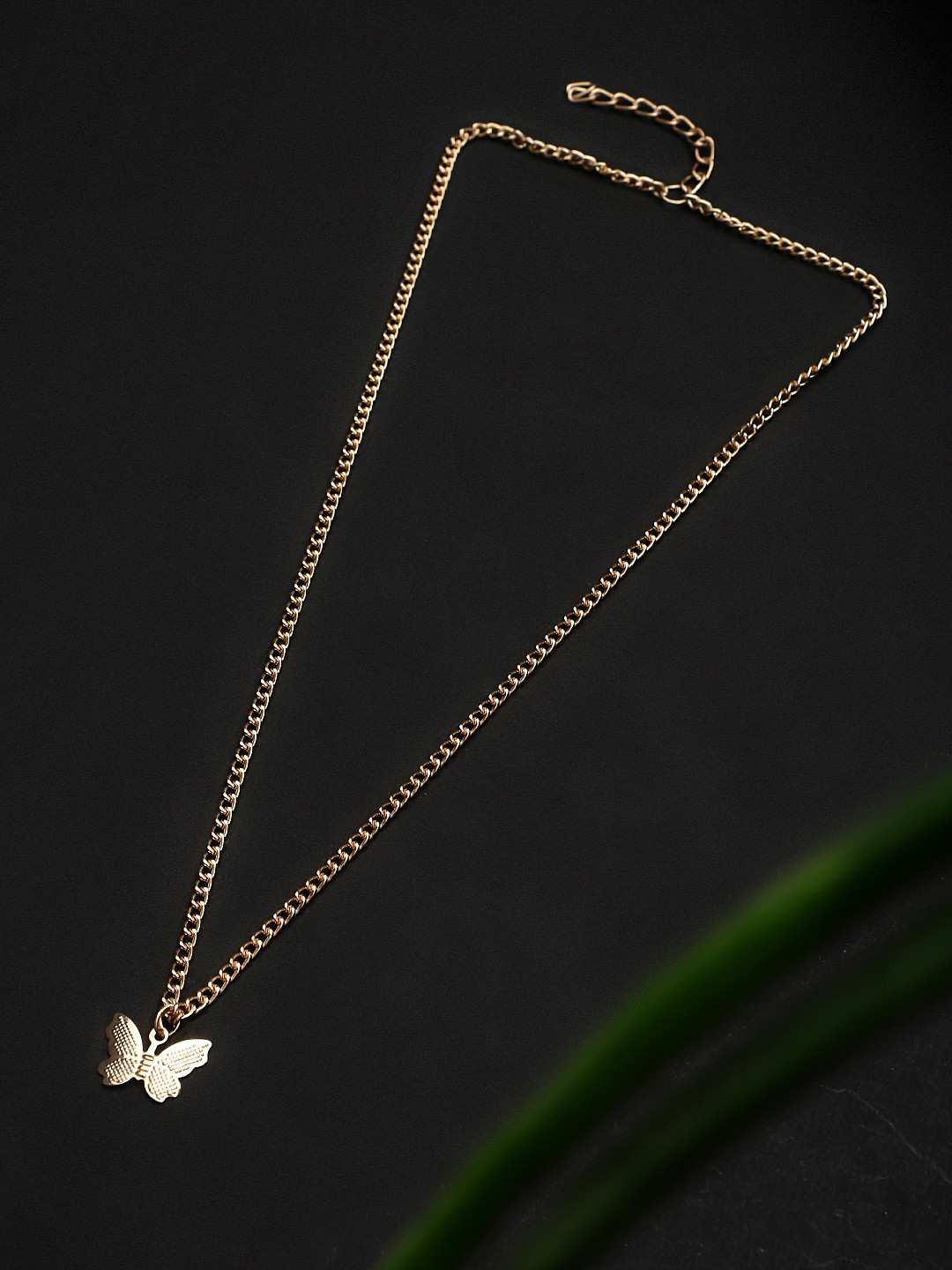 Buy CARDINAL Gold Toned Brass Brass Plated Necklace - Necklace And ...