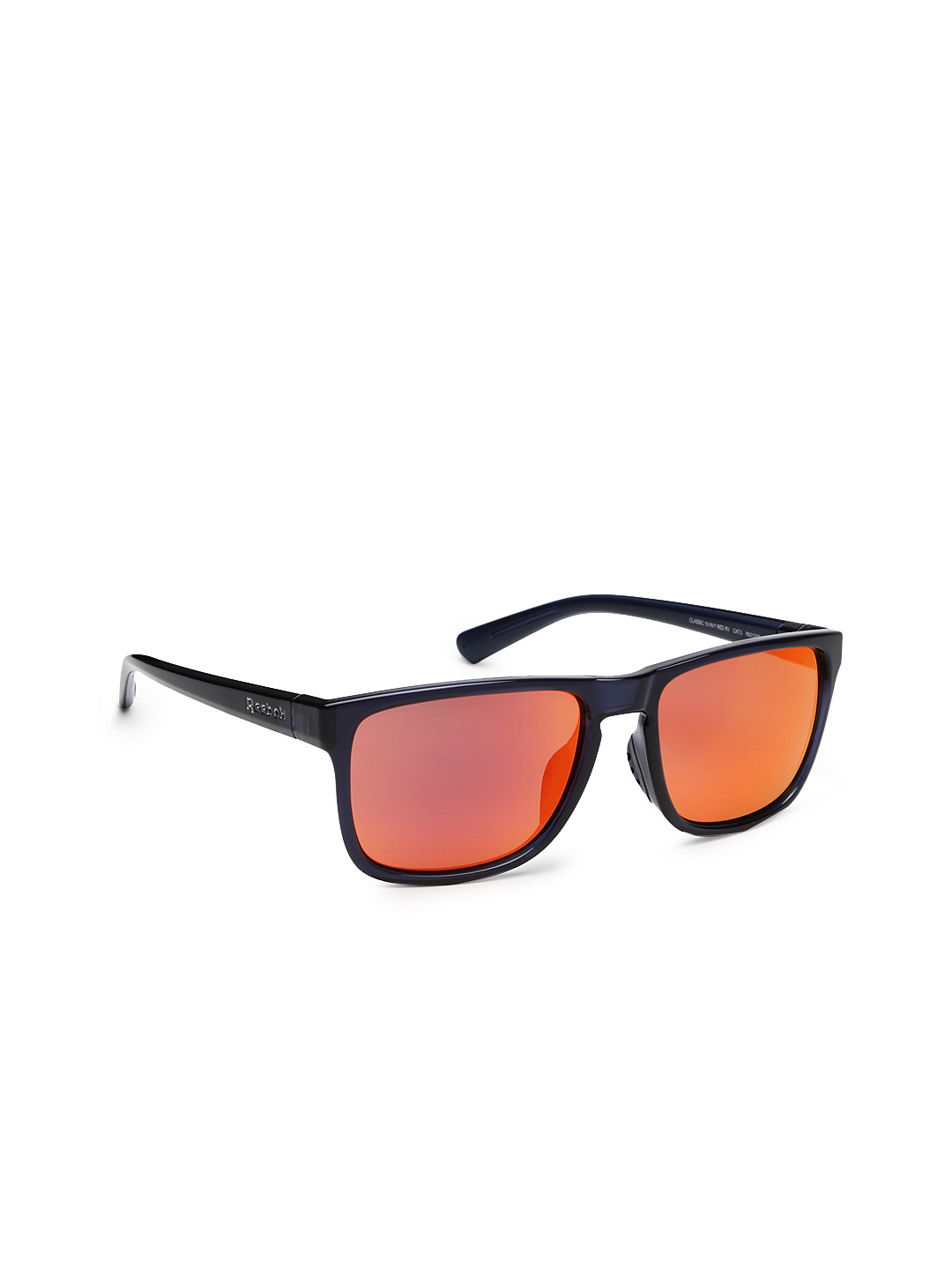 Buy Reebok Unisex Wayfarer Sunglasses 10 NVY RED RV IND - Sunglasses ...