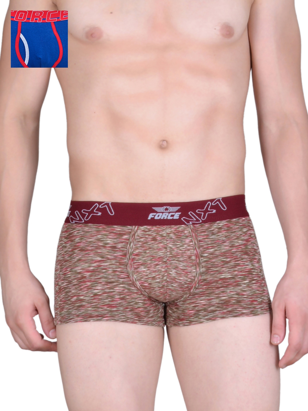 Buy Force Nxt Pack Of 2 Printed Assorted Trunks Mnfl 42 Trunk For Men
