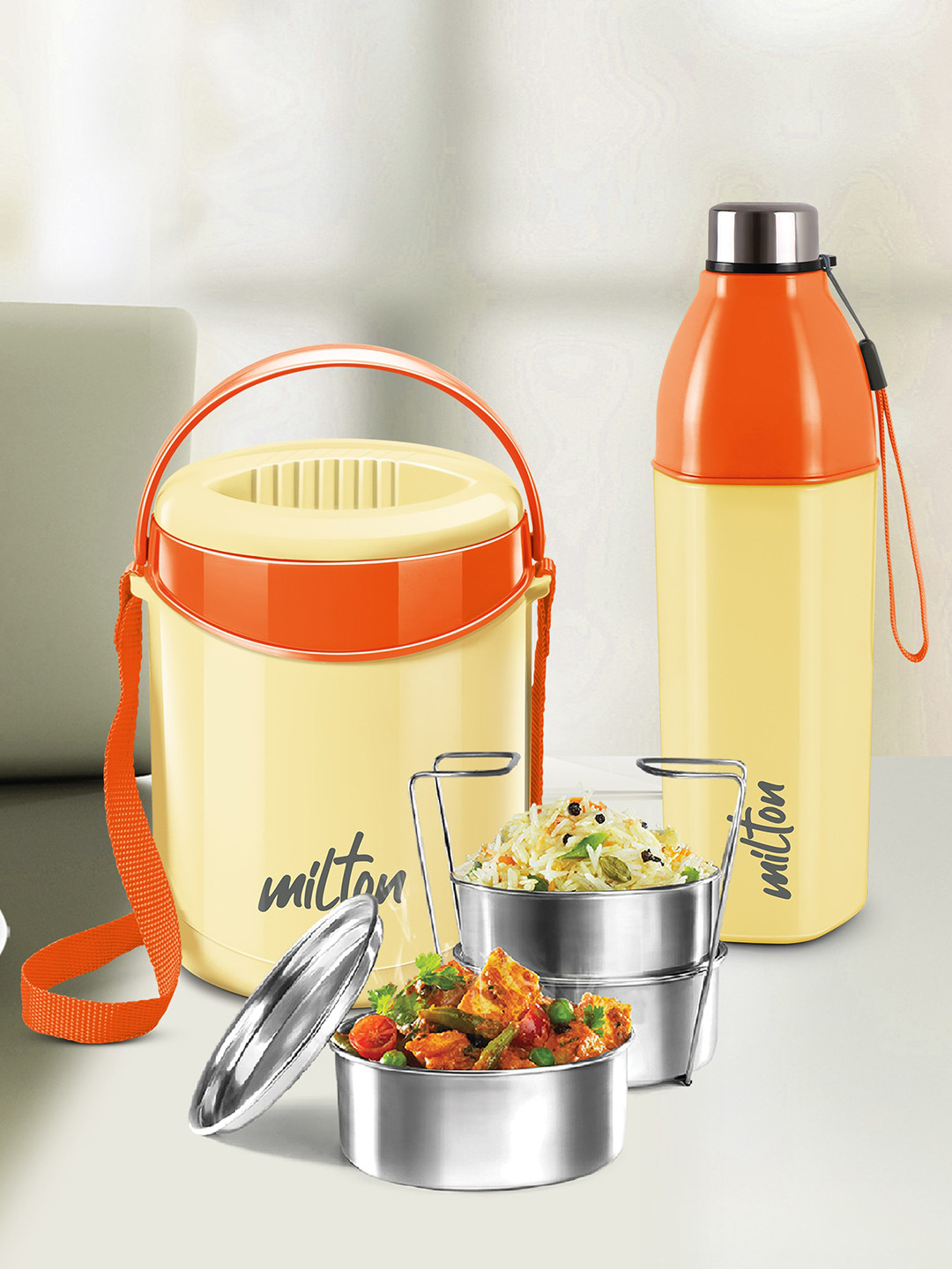 Buy Milton Essential Gift Set Ivory Kool Hexone Bottle 720 Ml And Econa ...