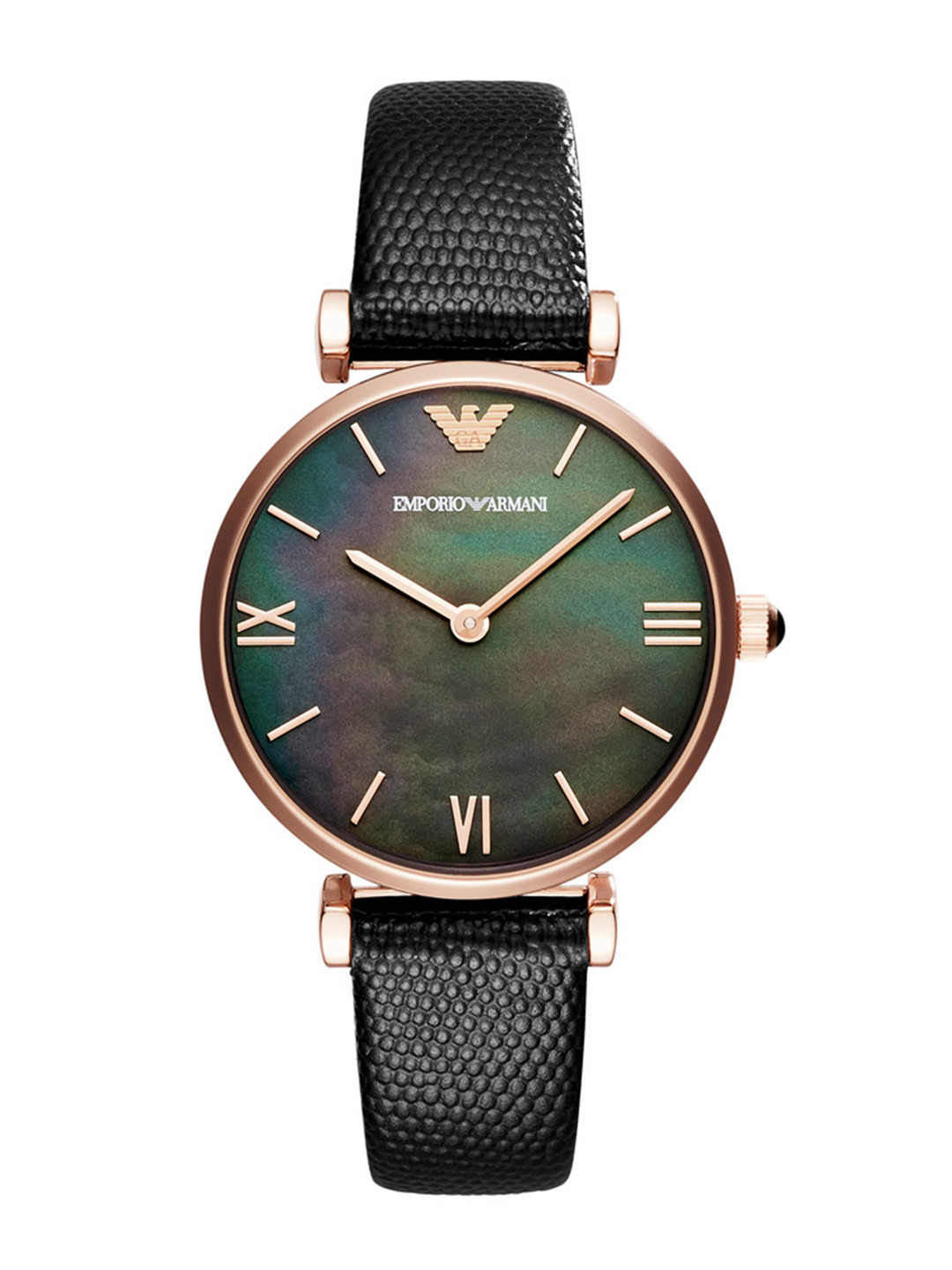 Buy Emporio Armani Women Black Analogue Watch AR11060I - Watches for ...