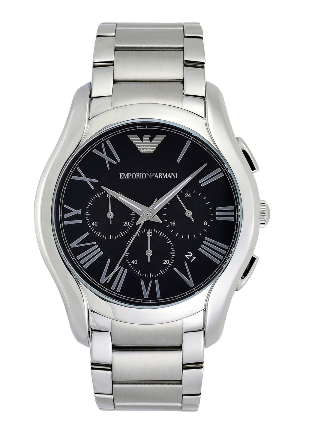 Buy Emporio Armani Men Black Chronograph Watch AR11083I - Watches for ...