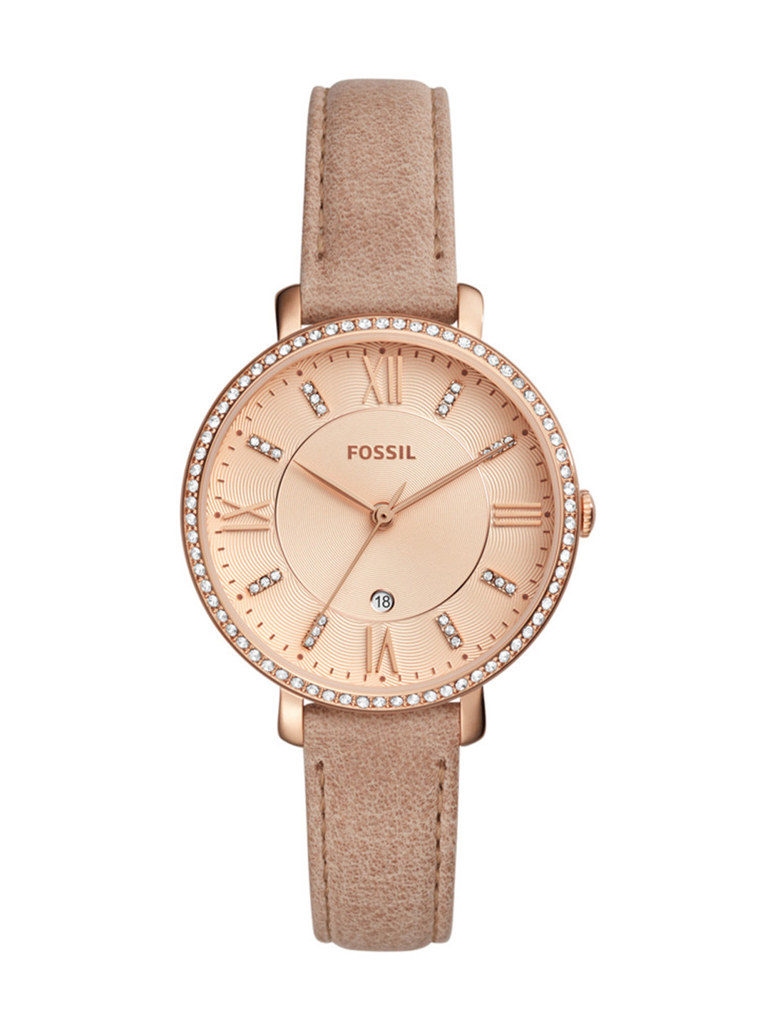 Buy Fossil Women Peach Coloured Analogue Watch ES4292I - Watches for ...