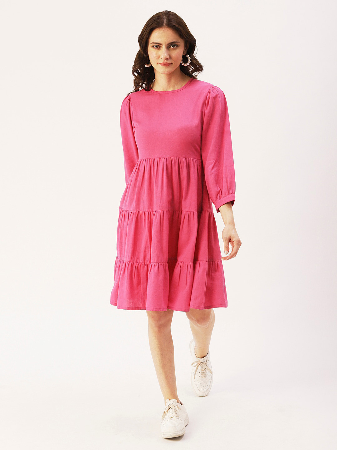 Buy DressBerry Women Solid Dress - Dresses for Women 21114126 | Myntra