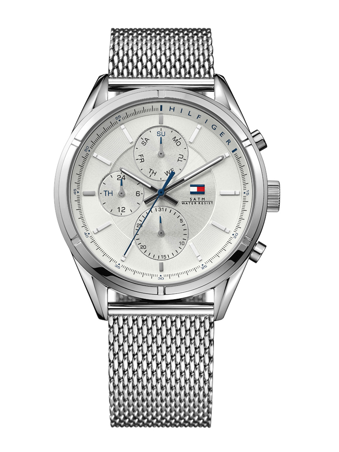 Buy Tommy Hilfiger Men White Analogue Watch NATH1791128 - Watches for ...