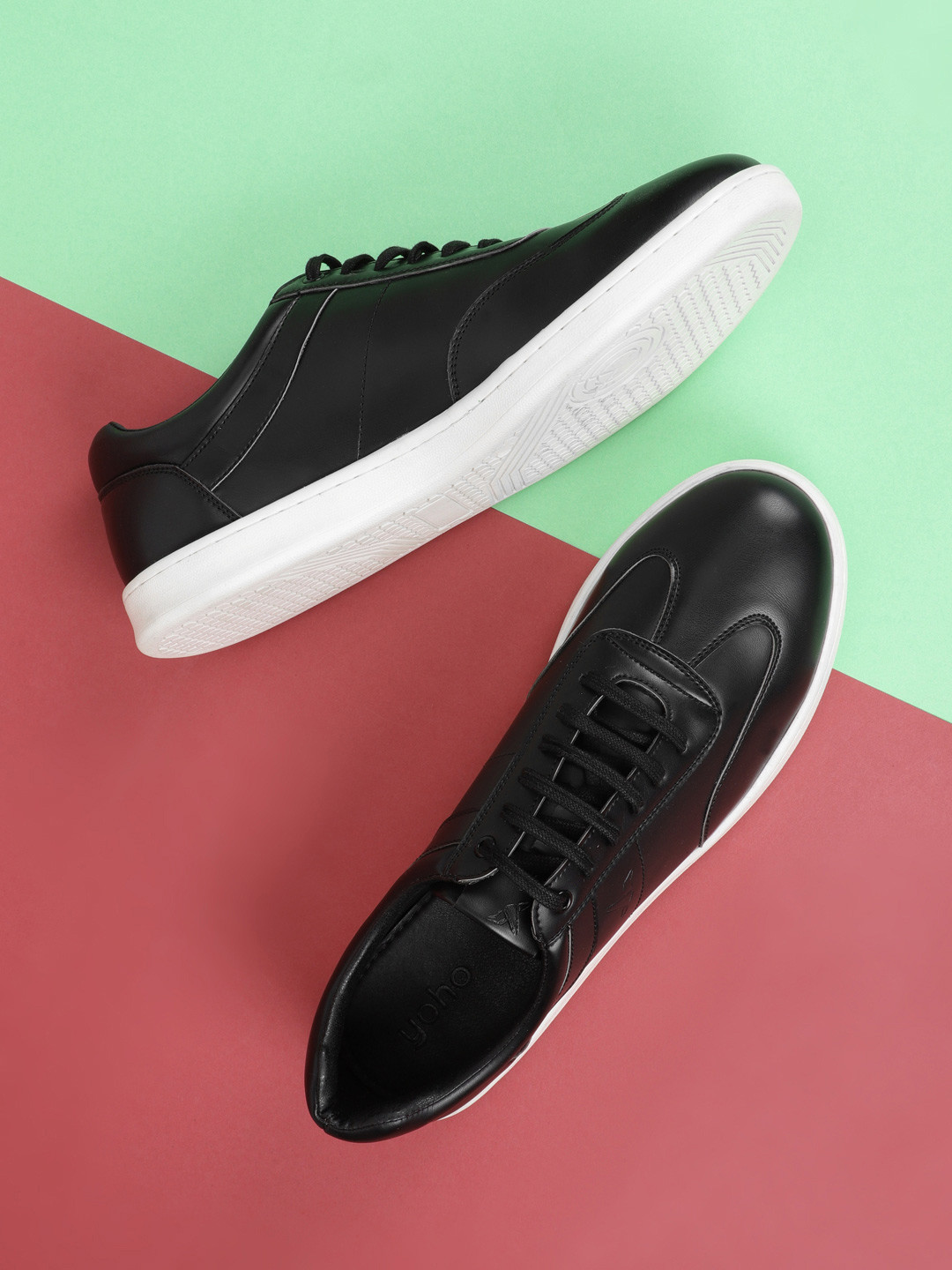 Buy Yoho Men Lace Up Sneakers - Casual Shoes for Men 21121382 | Myntra
