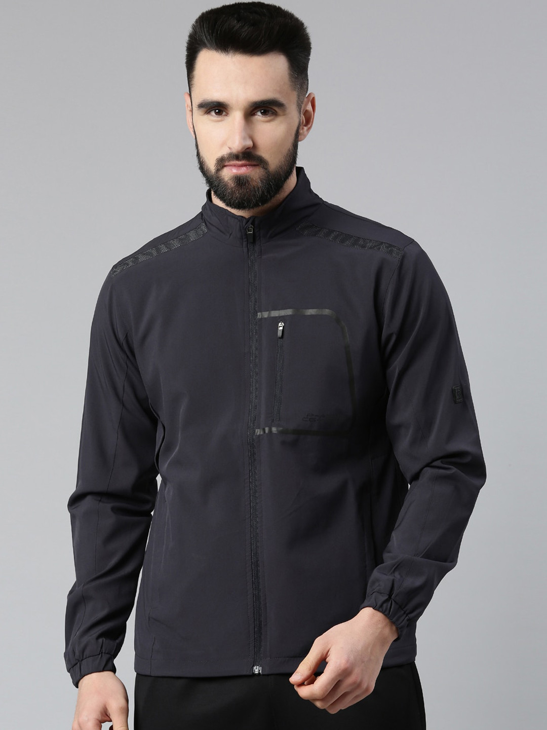 Buy Proline Active Men Windcheater Antimicrobial Sporty Jacket ...