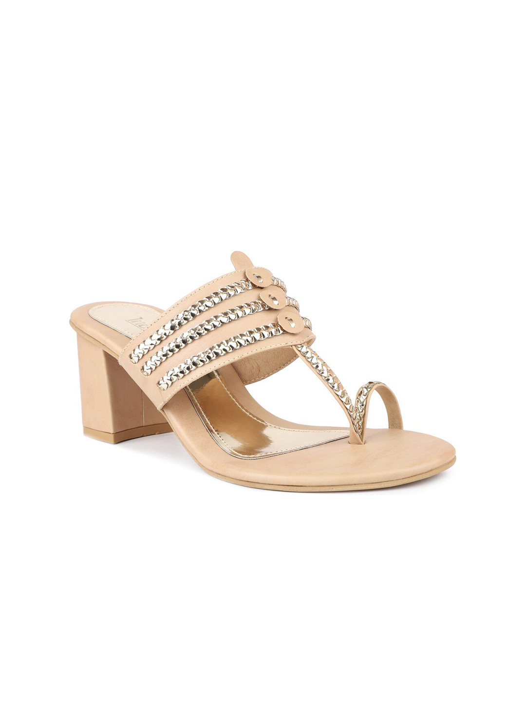 Buy Inc 5 Women Embellished Ethnic Block Heels - Heels for Women ...