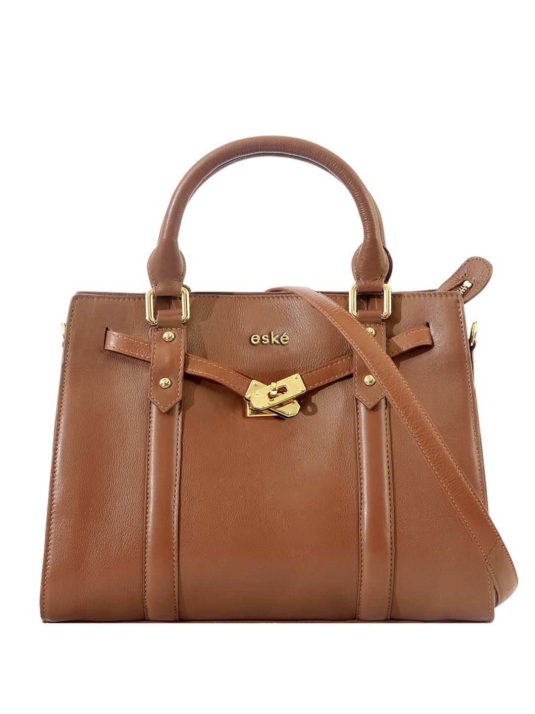 Buy Eske Leather Structured Handheld Bag - Handbags for Women 21135028 ...