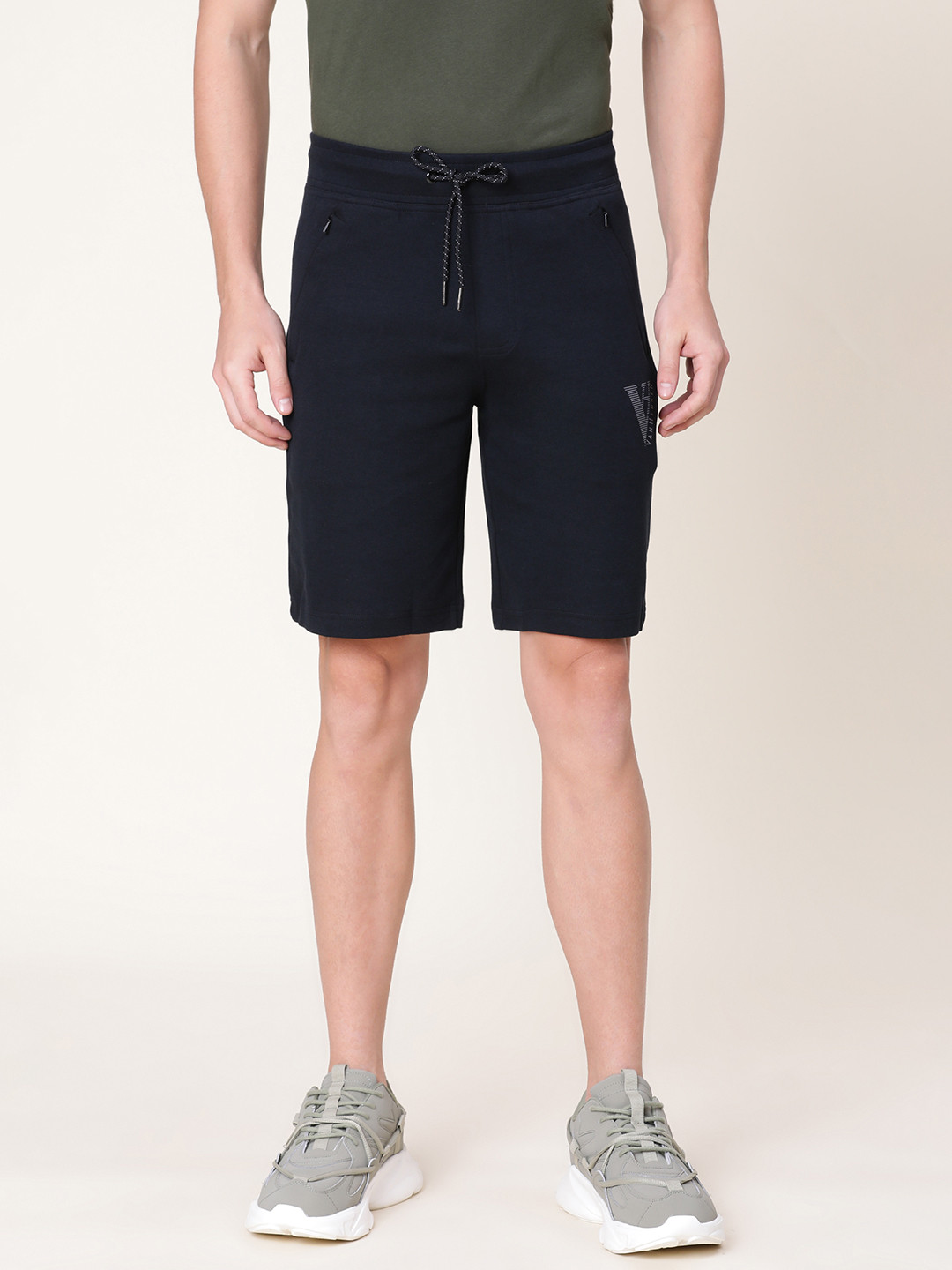 Buy Van Heusen Smart Tech Easy Stain Release Knit Athleisure Shorts ...