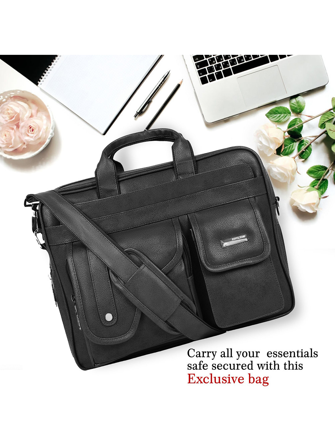 Buy ZIPLINE Unisex Laptop Bag - Laptop Bag for Unisex 21140332 | Myntra