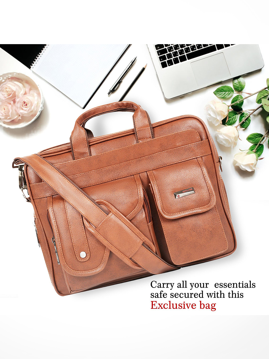 Buy ZIPLINE Solid Laptop Bag - Laptop Bag for Unisex 21140340 | Myntra