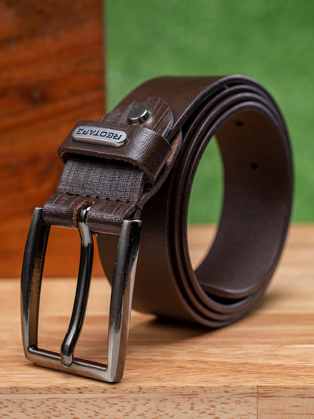 Buy Red Tape Men Leather Wide Belt - Belts for Men 21140530 | Myntra