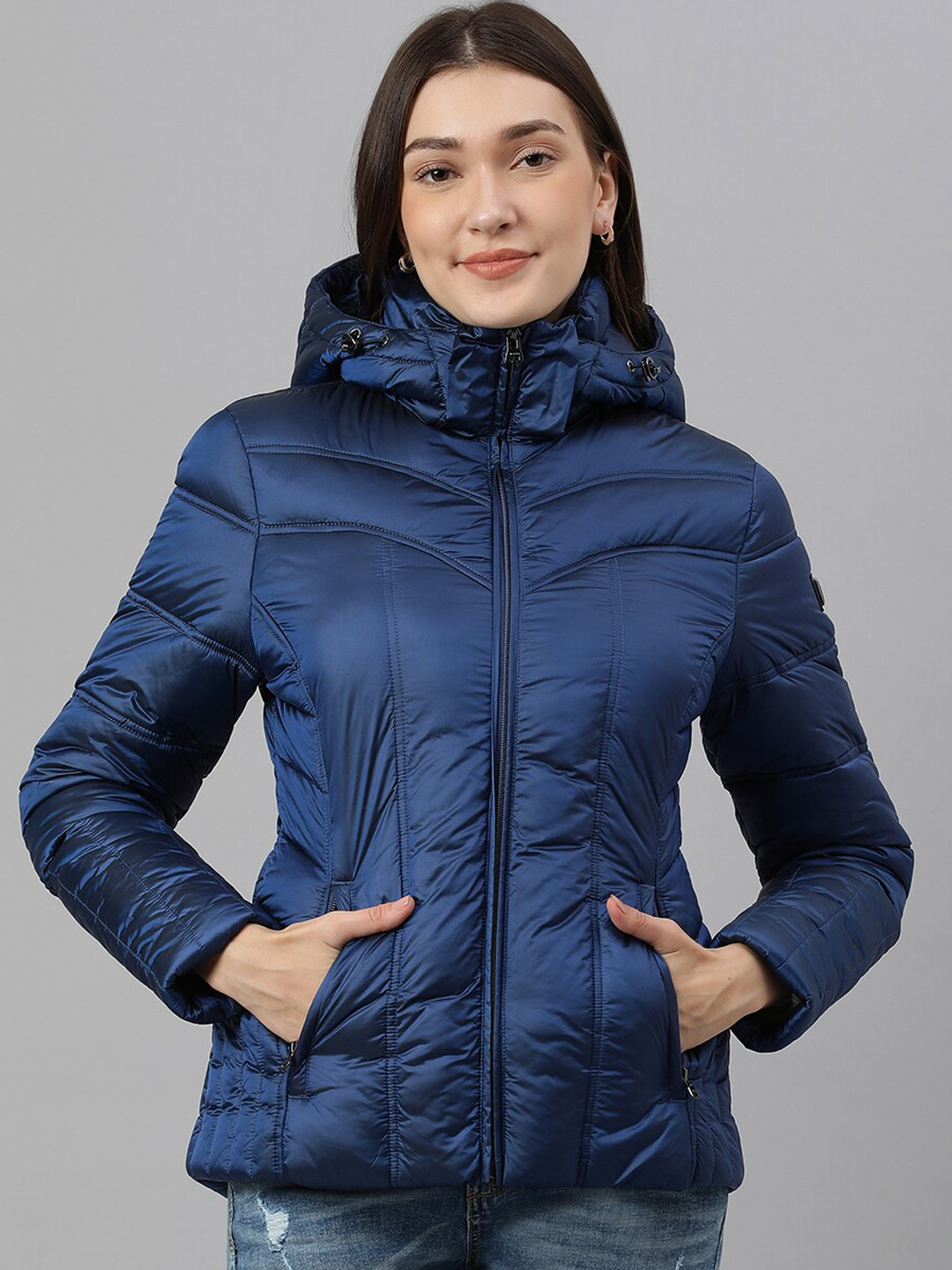 Buy Woods Women Padded Jacket - Jackets for Women 21147320 | Myntra