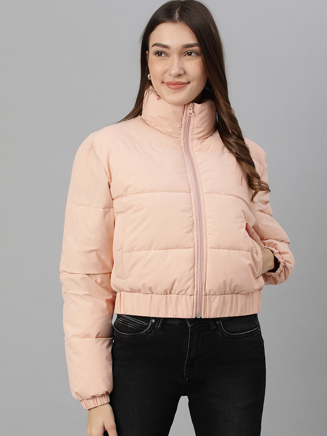 Buy Woods Women Padded Jacket - Jackets for Women 21147326 | Myntra