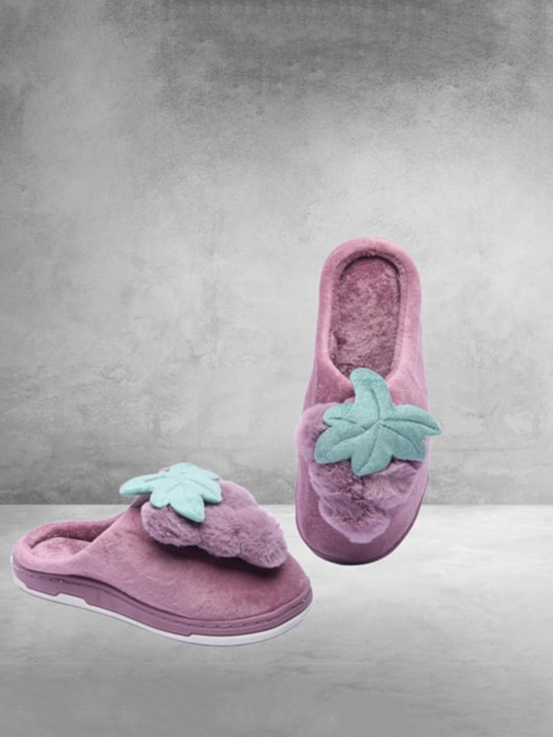 Buy Brauch Women Self Design Room Slippers - Flip Flops for Women ...