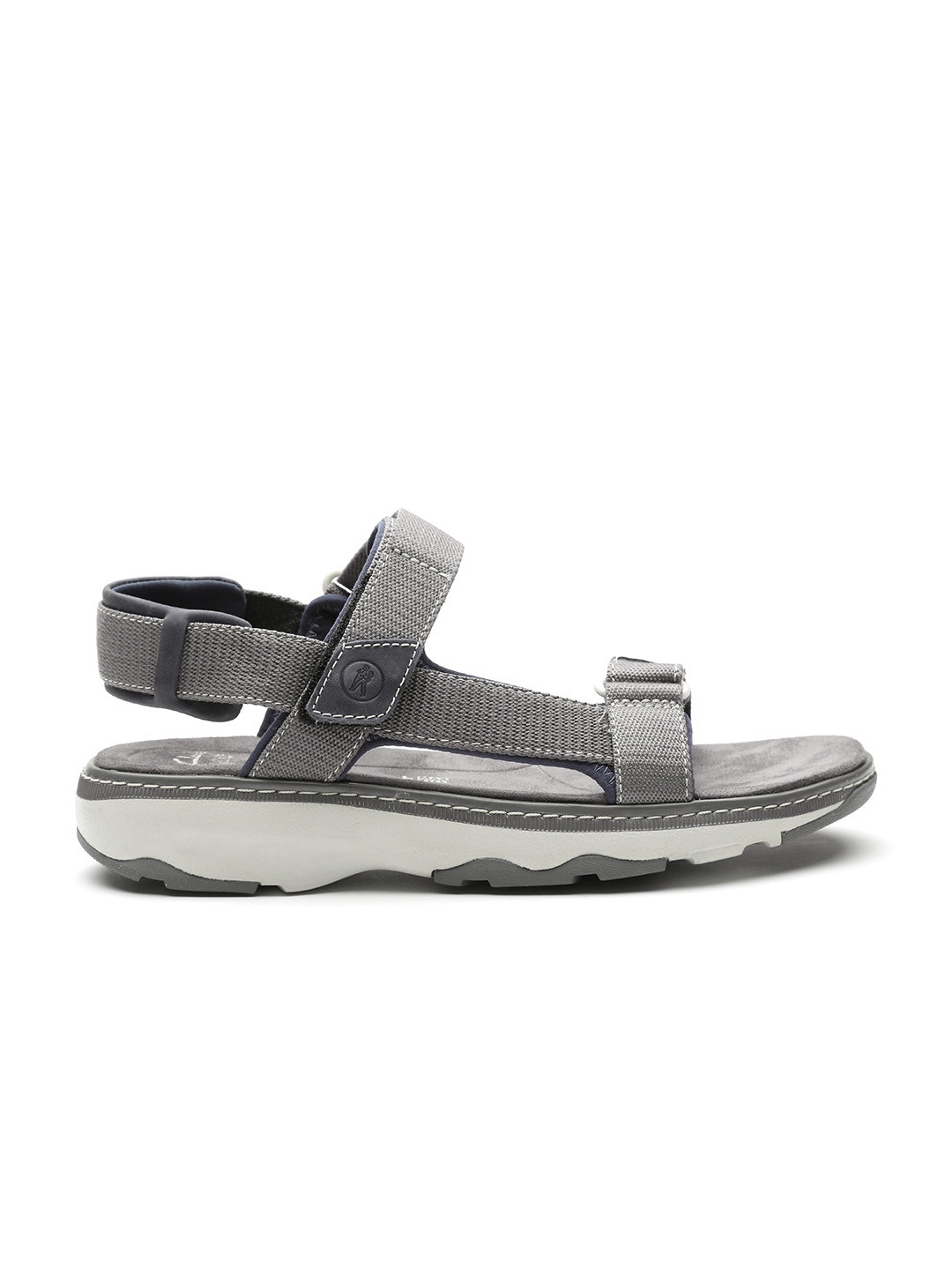 Buy Clarks Men Grey Sports Sandals - Sandals for Men 2115812 | Myntra