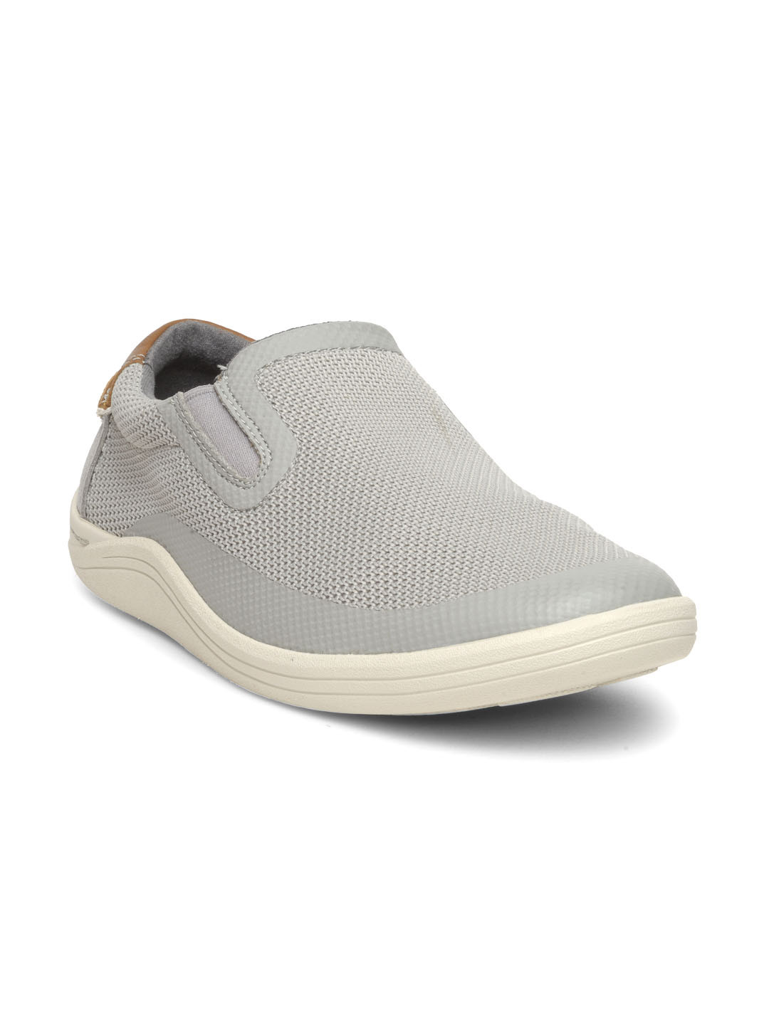 Buy Clarks Men Grey Slip On Sneakers - Casual Shoes for Men 2115983 ...