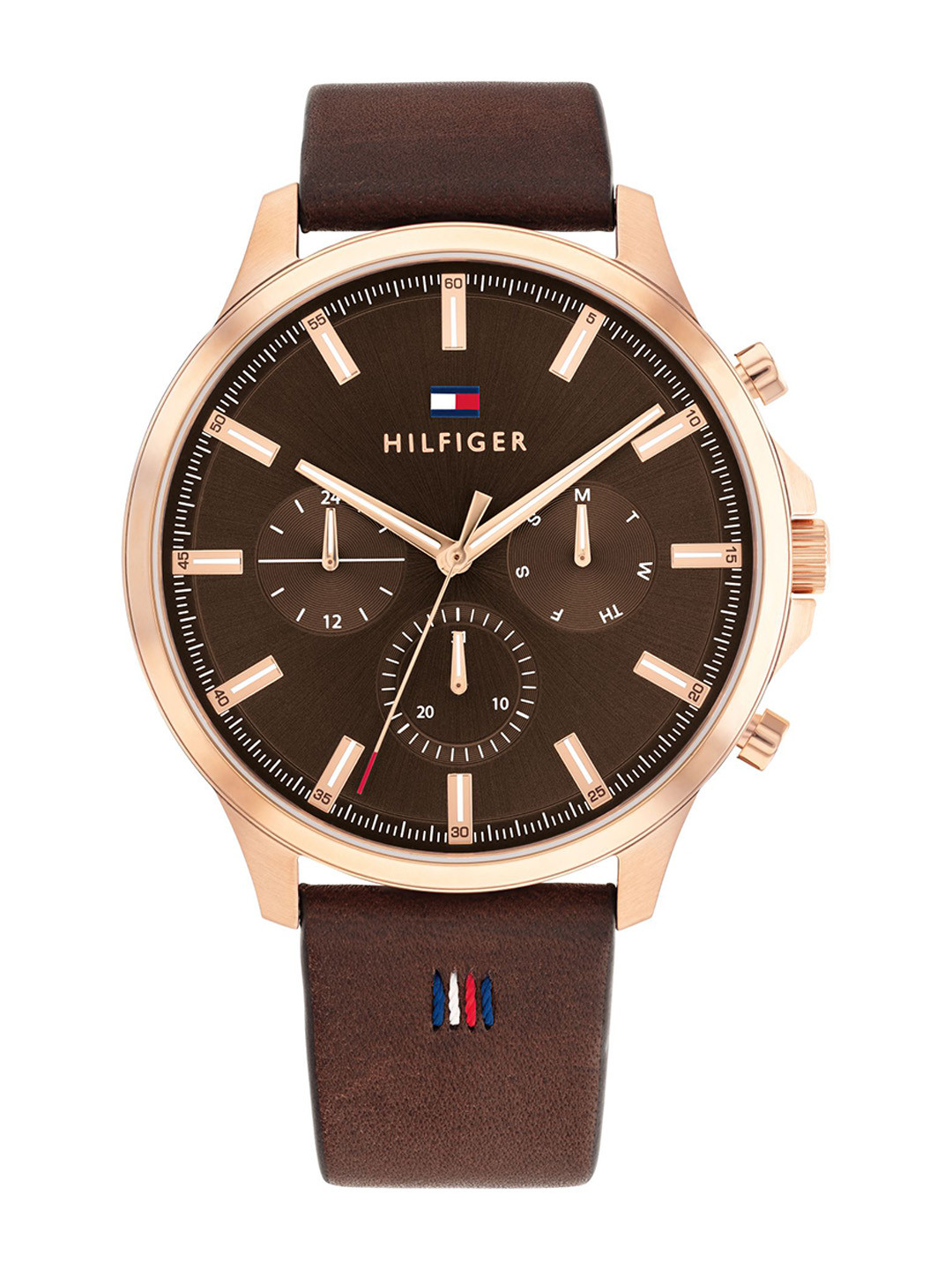 Buy Tommy Hilfiger Men Leather Straps Analogue Watch TH1710497 ...
