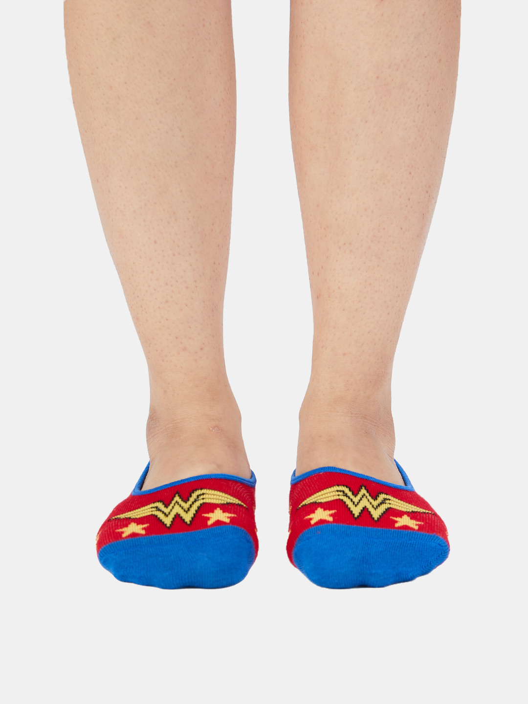 Buy The Souled Store Wonder Woman Logo Patterned Shoe Liner Socks ...