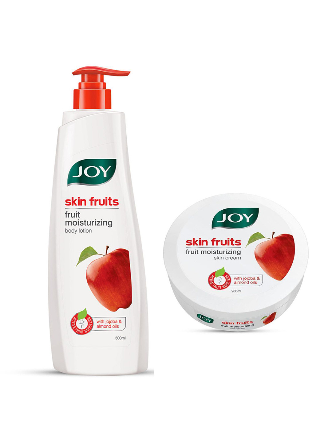 Buy JOY Skin Fruits Moisturising Body Lotion & Cream Combo 500ml ...