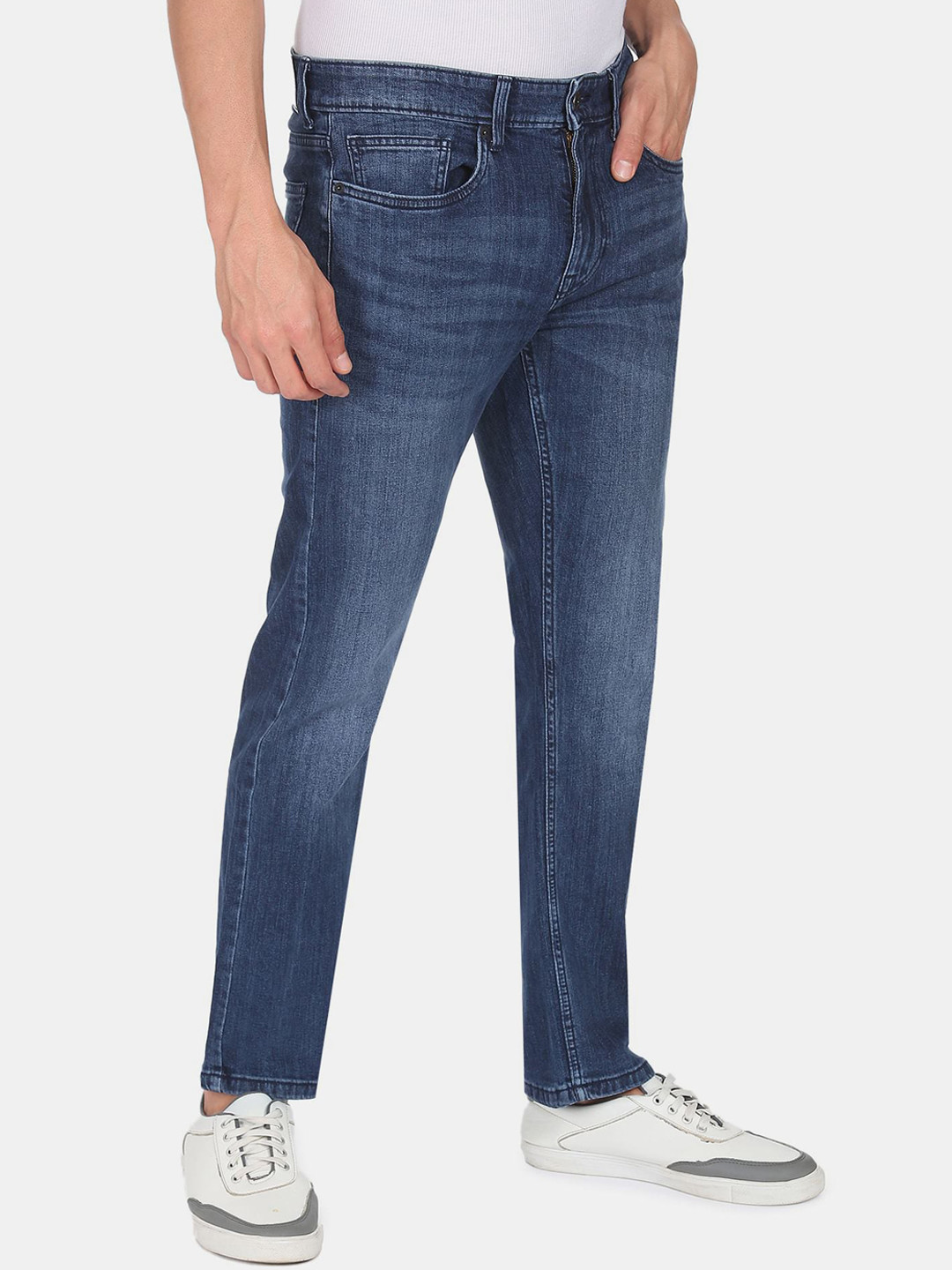 Buy Flying Machine Mid Rise Whiskered Jeans - Jeans for Men 21183460 ...