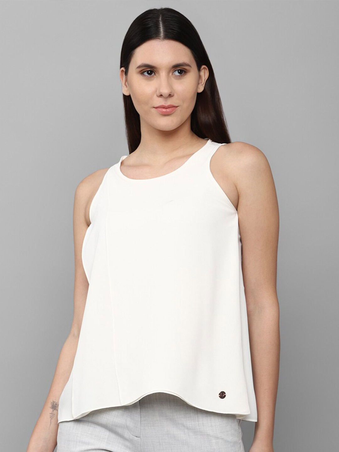 Buy Allen Solly Woman A Line Flare Top - Tops for Women 21187736 | Myntra