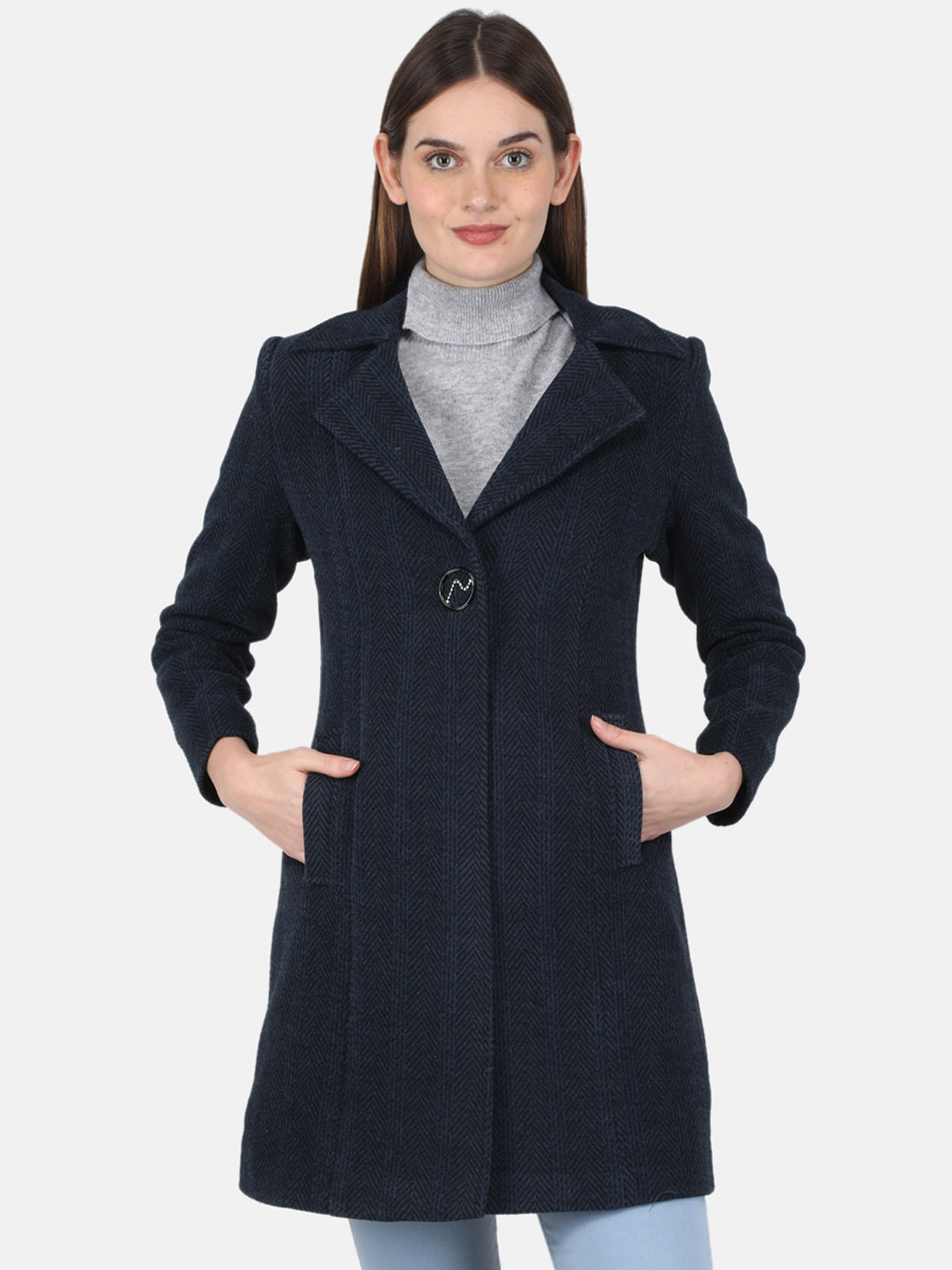 Buy Monte Carlo Women Knitted Overcoat - Coats for Women 21194022 | Myntra